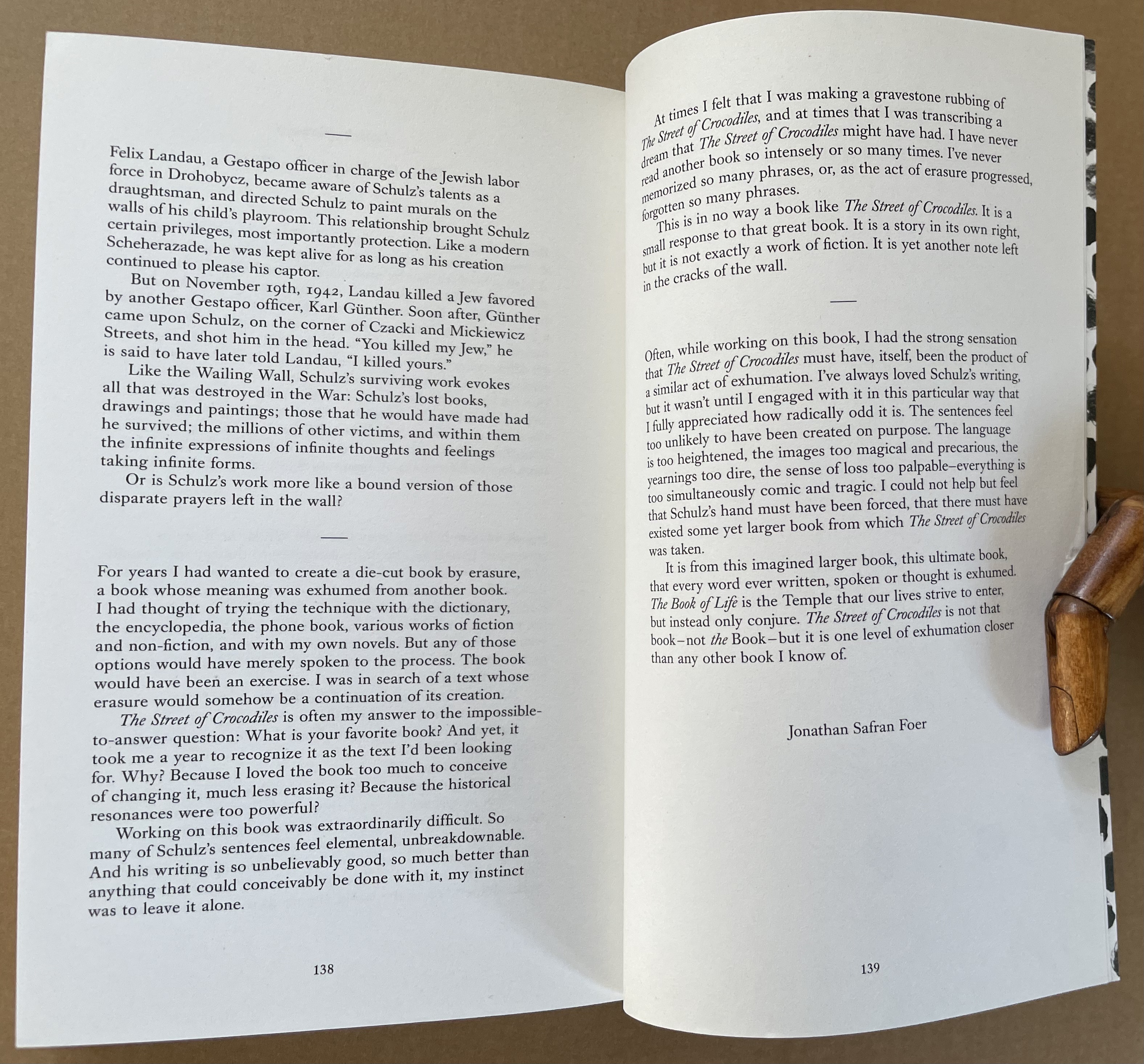 Books On Books Collection – Jonathan Safran Foer – Books On Books